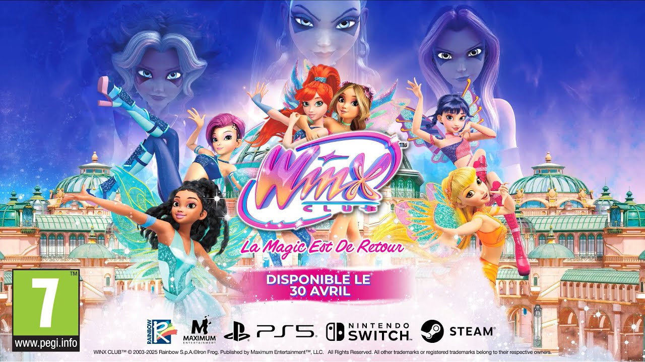 Winx Club: La Magie est de Retour sera disponible le 30 avril sur PC ...